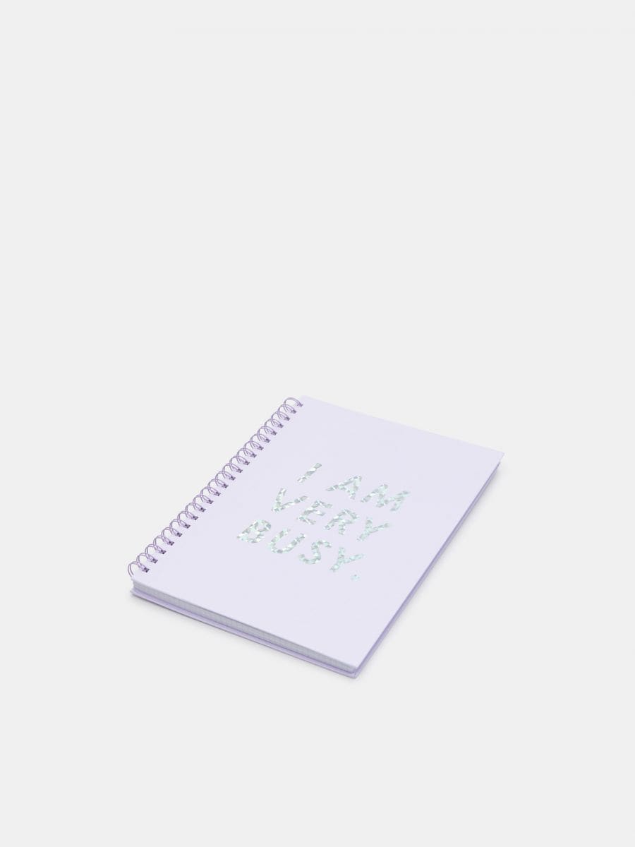 Notes A4 Kolor fioletowy - SINSAY - 0186V-04X