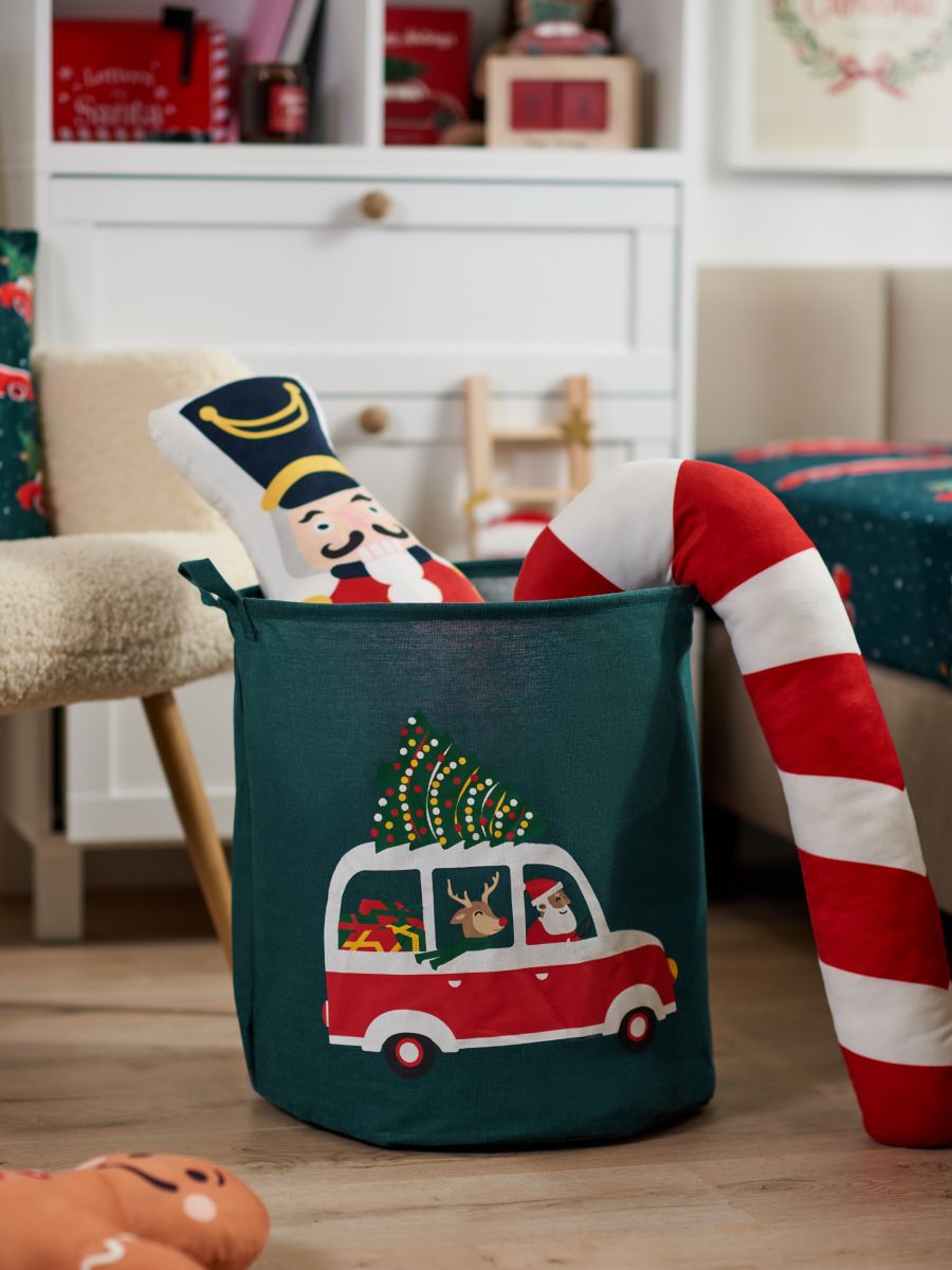 Storage basket Color teal green - SINSAY - 0531G-67X