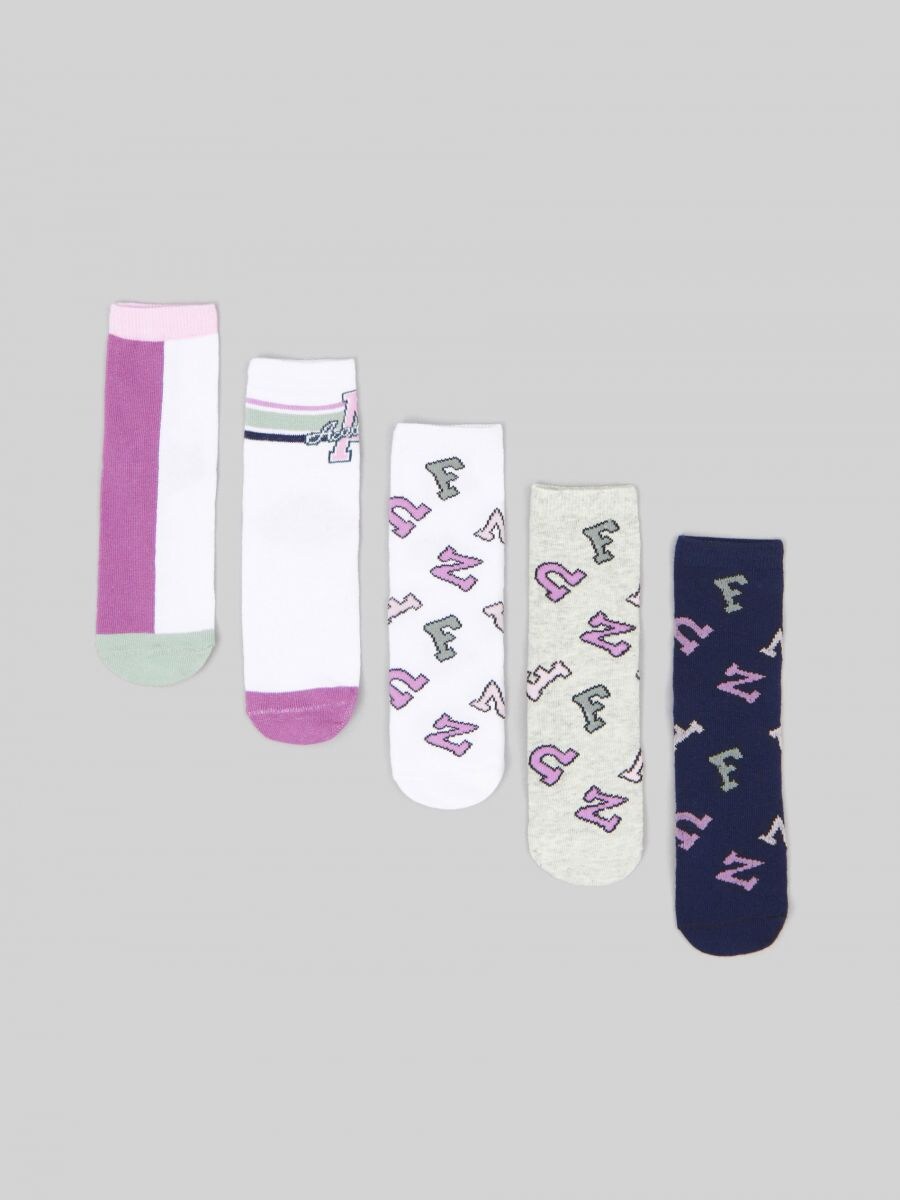 Skarpetki 5 pack Kolor wielobarwny - SINSAY - 4999P-MLC