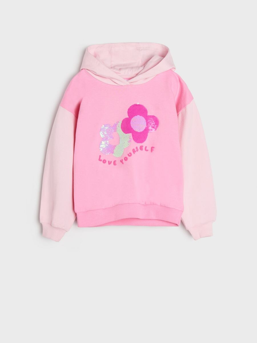 Hanorac Culoare roz-trandafiriu - SINSAY - 8638C-38X