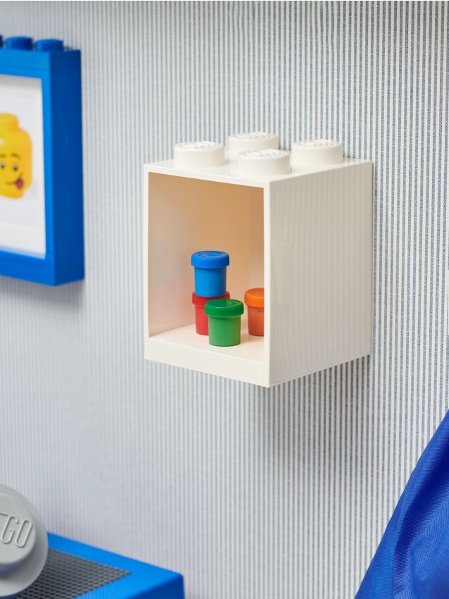 Ścienna półka Lego Kolor biały - SINSAY - 005BU-00X