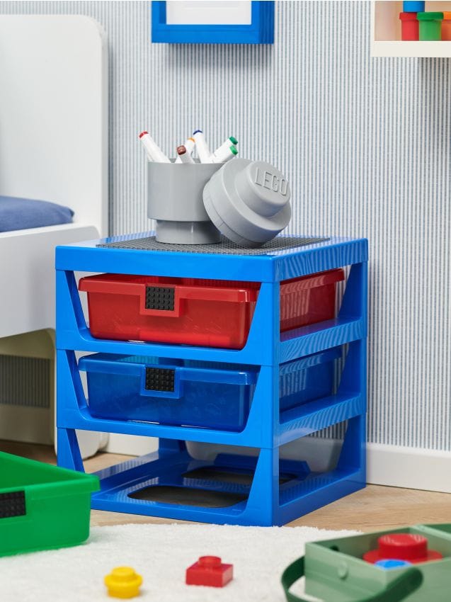 Szafka Lego Kolor niebieski - SINSAY - 006BU-57X