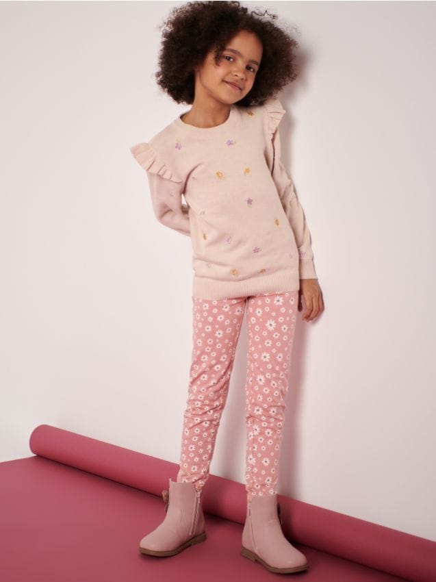 Colanți Culoare roz - SINSAY - 0516T-30X