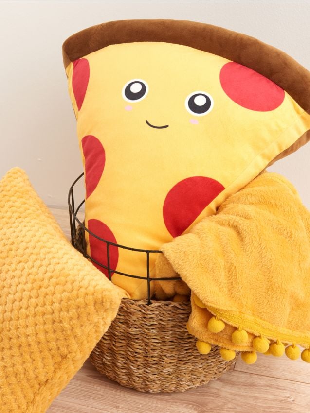 Pizza slice pillow Color multicolor - SINSAY - 0795B-MLC