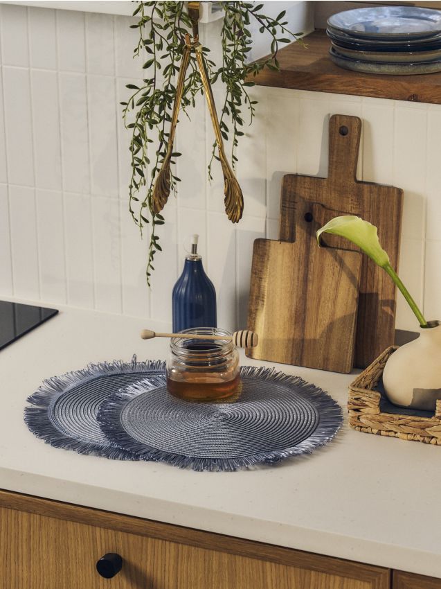 Súprava 2 podložiek na stôl Farba svetlomodrá - SINSAY - 086EZ-50X