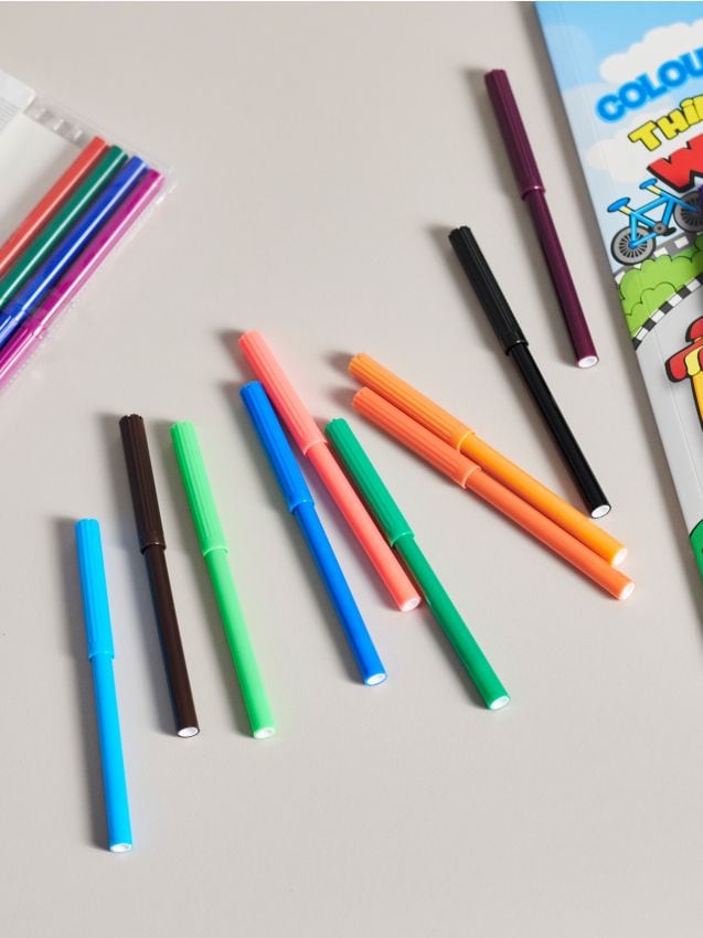 Filzstifte Farbe Mehrfarbig - SINSAY - 115CB-MLC