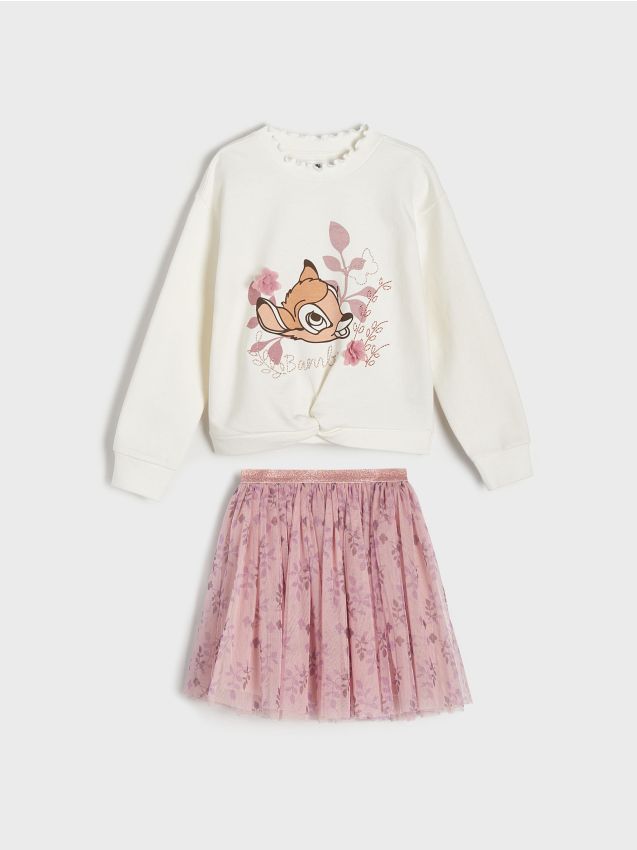 Komplet dzianinowy Disney Kolor kremowy - SINSAY - 140BS-01X