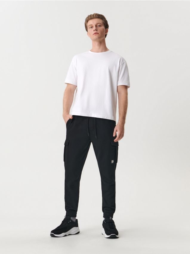 Παντελόνι φόρμας cargo Χρώμα μαυρο - SINSAY - 1976O-99X