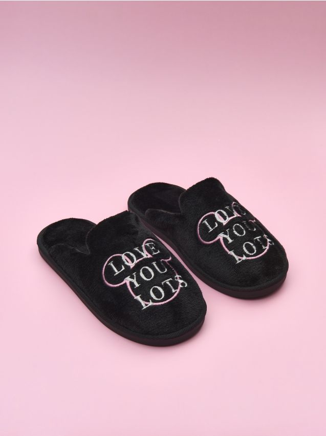 Papuci de casă Mickey Mouse Culoare negru - SINSAY - 205CA-99X