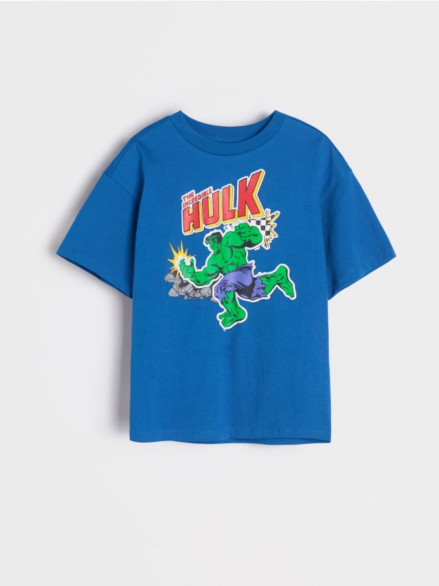 T-shirt Hulk Colore mid blue - SINSAY - 213CT-52X