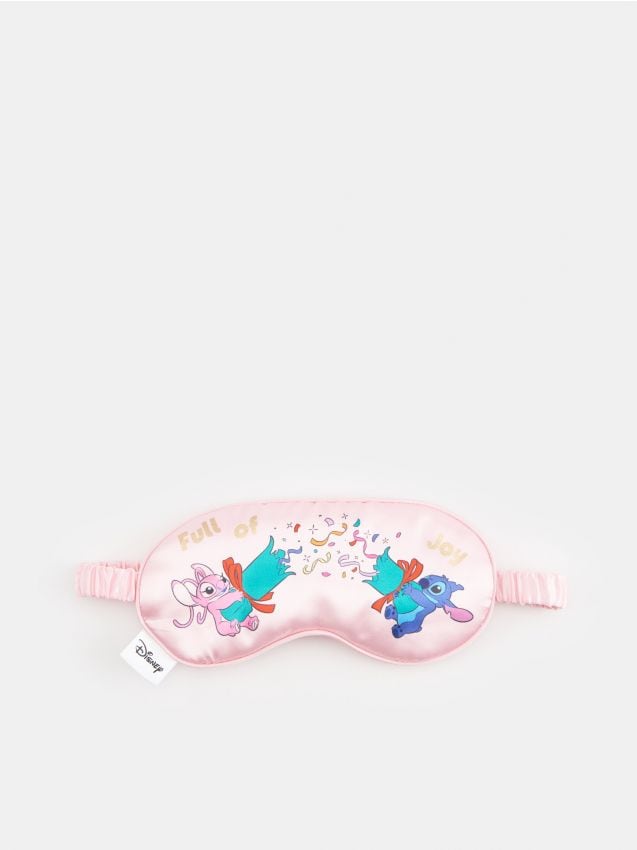 Maska do spania Stitch Kolor różowy - SINSAY - 2263G-03X