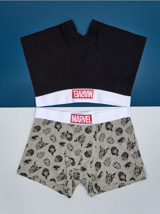 Boxershorts Marvel, 2er-Pack Farbe Mehrfarbig - SINSAY - 289AP-MLC