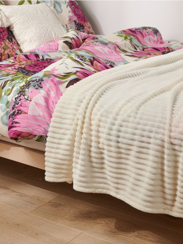 Koc Kolor kremowy - SINSAY - 2916Q-01X