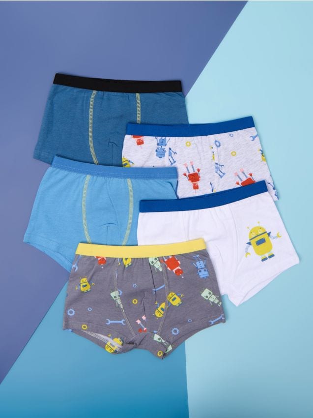 Bokserki 5 pack Kolor wielobarwny - SINSAY - 353AP-MLC