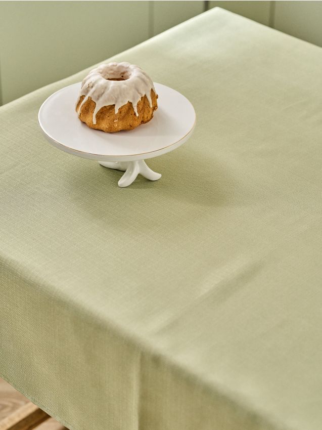 Wodoodporny zielony obrus Kolor zielony - SINSAY - 368CW-07X