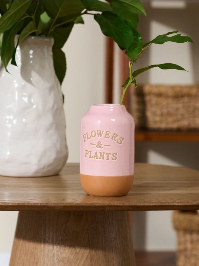 Vaso per fiori Colore rosa pastello - SINSAY - 371DI-03X