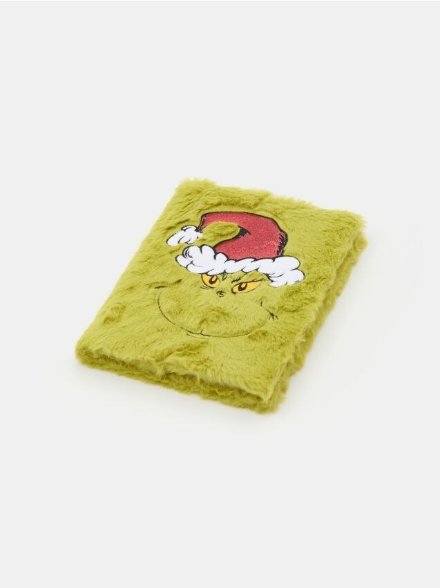 Notebook Grinch Farbe Neongrün - SINSAY - 406BQ-71X