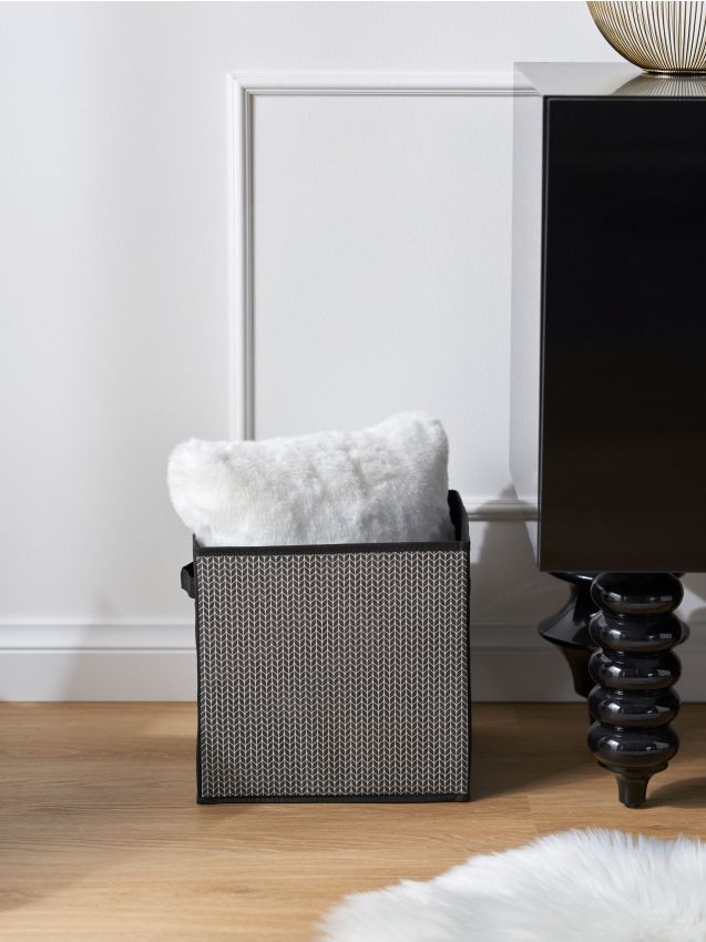 Kosz do przechowywania Kolor czarny - SINSAY - 4388X-99X