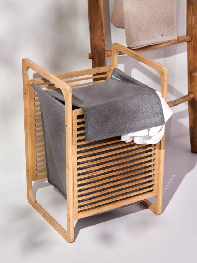 Coș pentru rufe Culoare bej - SINSAY - 499BS-08X