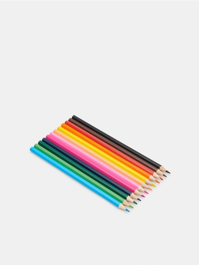 Buntstifte, 12er-Pack Farbe Mehrfarbig - SINSAY - 5186Z-MLC