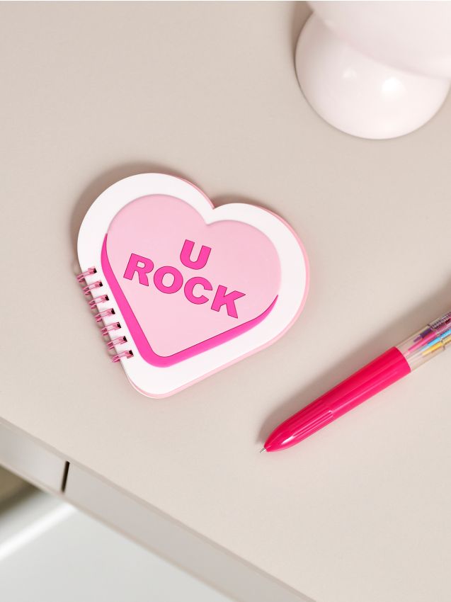 Notes Kolor różowy - SINSAY - 5209Z-30X