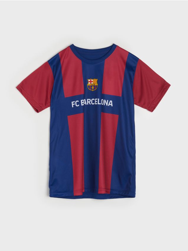 Majica Kratkih Rukava Fc Barcelona Boja Crveno Sinsay 564ao 53x