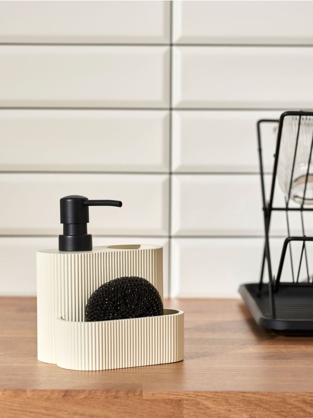 Dozownik na płyn do naczyń Kolor kremowy - SINSAY - 5690X-01X