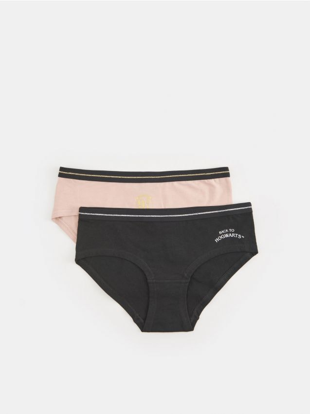 Majtki hipster Harry Potter 2 pack Kolor wielobarwny - SINSAY - 5846U-MLC