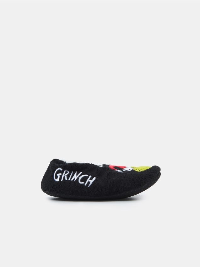 Vánoční papuče slip-on Grinch Barva černá - SINSAY - 5861I-99X