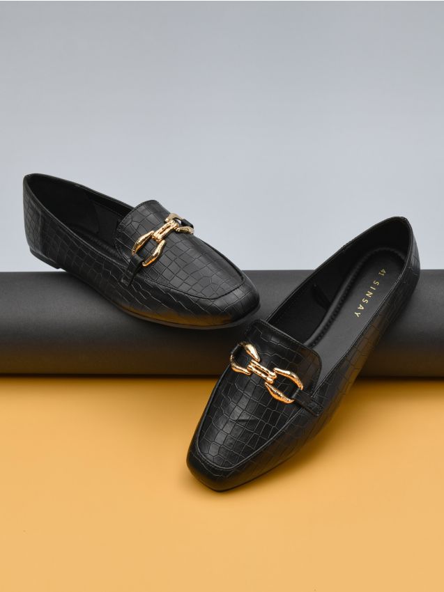 Mokasīntipa apavi Krāsa melns - SINSAY - 6176Z-99X