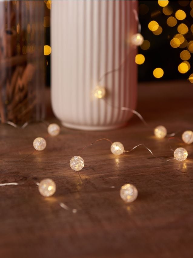 Instalație luminoasă cu LED Culoare galben-deschis - SINSAY - 651BT-10X