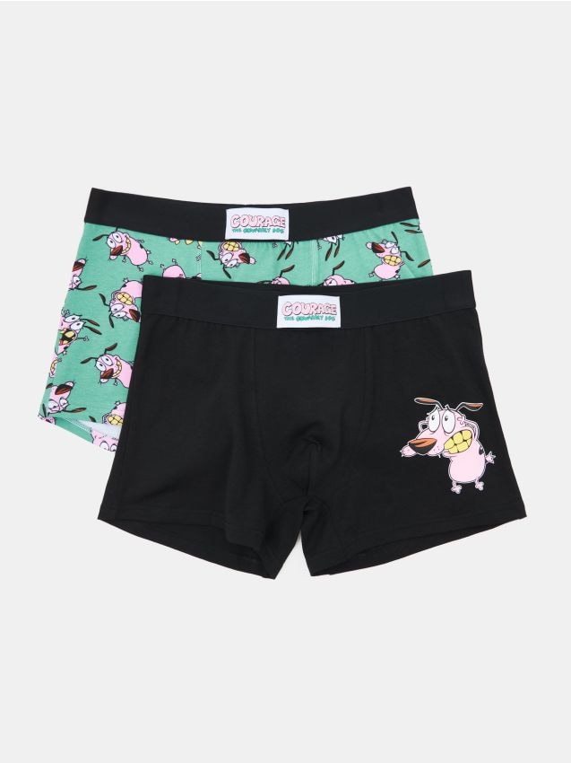 Bokserice Courage the Cowardly Dog 2 pack Boja šareno - SINSAY - 696EL-MLC