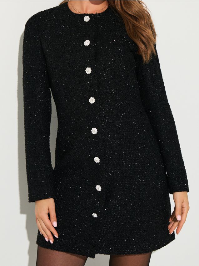 Mini haljina Boja crno - SINSAY - 715FI-99X