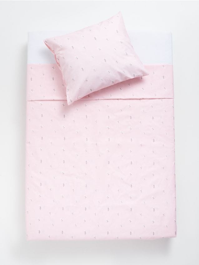 Set di biancheria da letto Colore rosa pastello - SINSAY - 721DA-03X