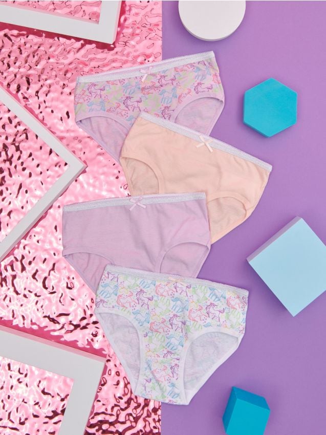 Majtki 4 pack Kolor wielobarwny - SINSAY - 7268F-MLC