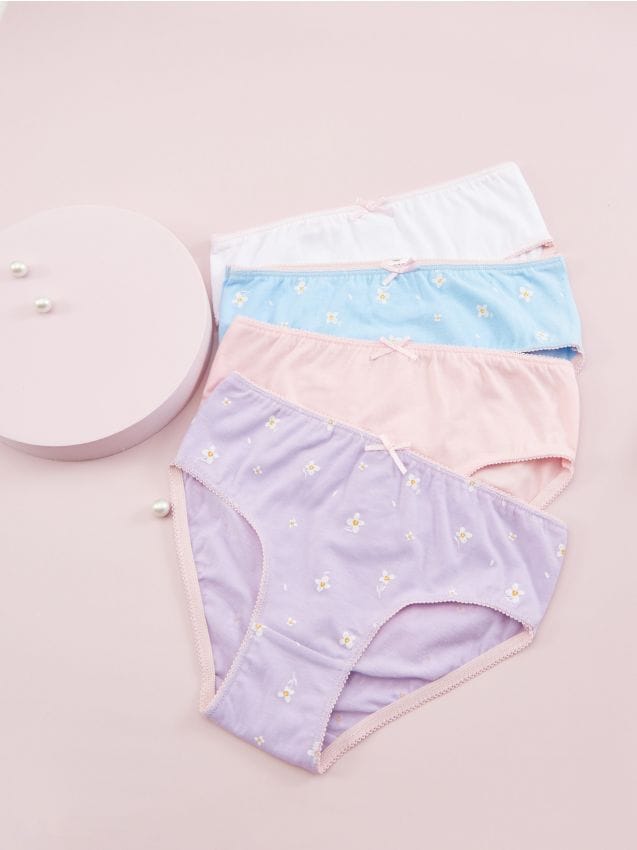 Majtki 4 pack Kolor wielobarwny - SINSAY - 7272F-MLC