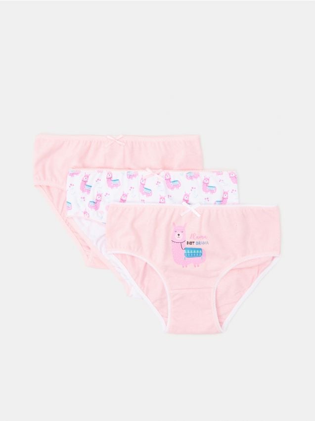 Majtki 3 pack Kolor wielobarwny - SINSAY - 7278P-MLC