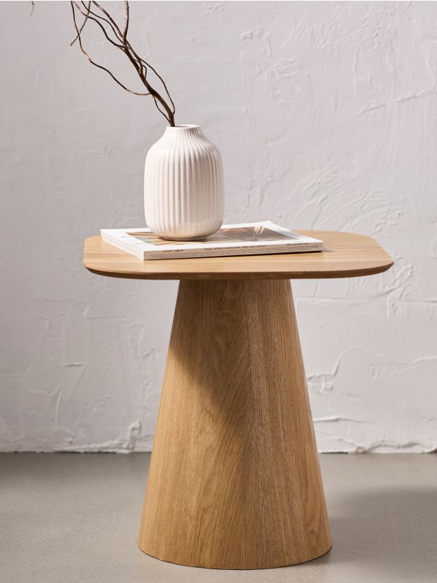 Ryflowany wazon Kolor biały - SINSAY - 764BO-00X