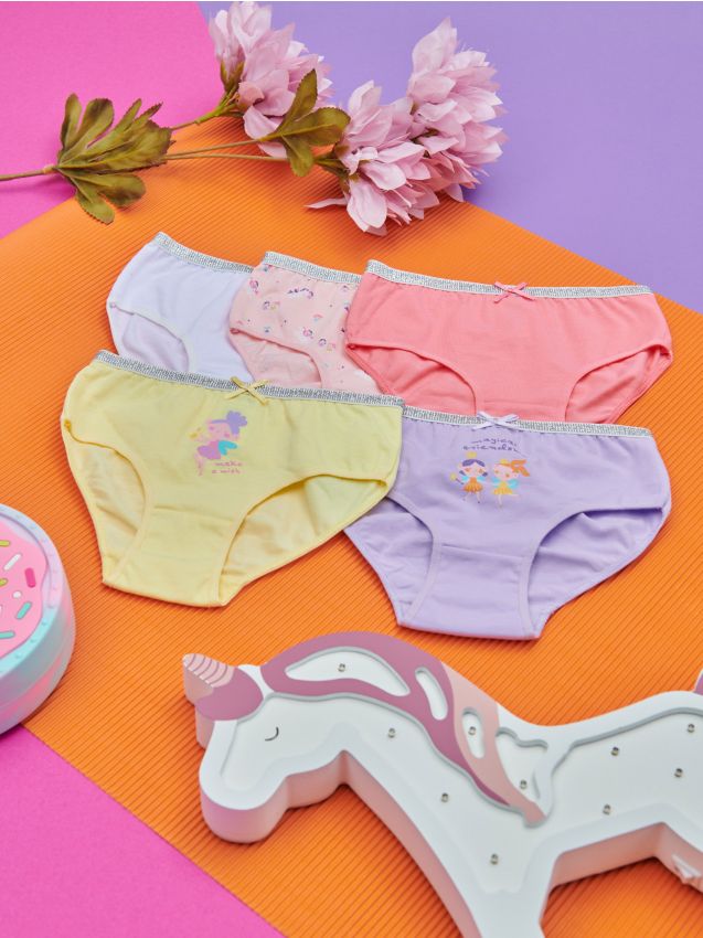 Σετ με 5 σλιπάκια Χρώμα πολυχρωμο - SINSAY - 7726C-MLC