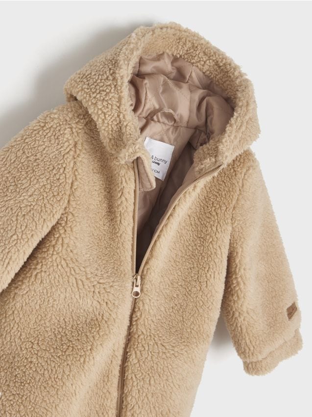 Kombinezon niemowlęcy Kolor beżowy - SINSAY - 7803C-80X