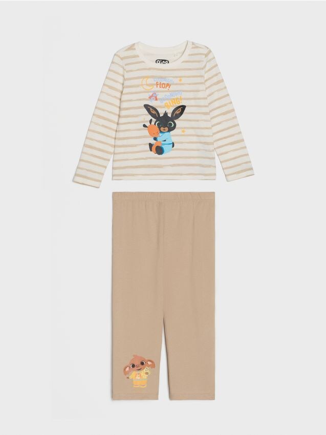 Pijama din două piese Bing Culoare crem - SINSAY - 782HG-01X
