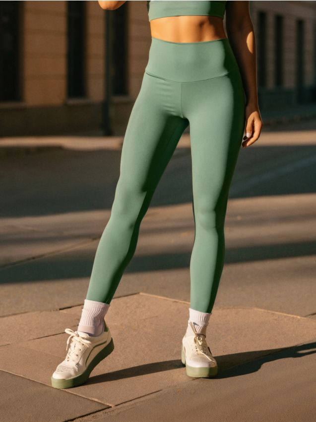 Helanke GYM HARD Boja zelena - SINSAY - 787EX-81X