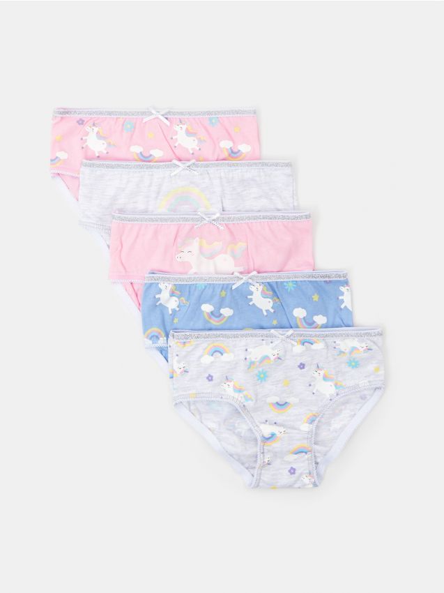 Majtki 5 pack Kolor wielobarwny - SINSAY - 7998R-MLC