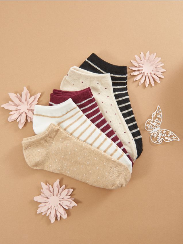 Confezione da 5 paia di calze Colore multicolor - SINSAY - 827AZ-MLC