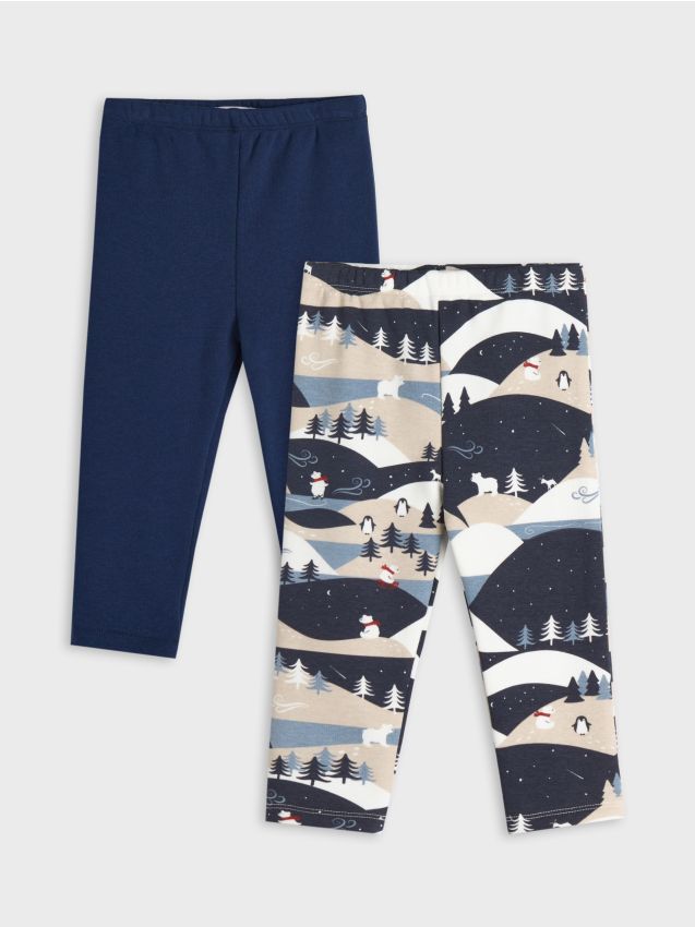 Leggings isolanti 2 pack Colore multicolor - SINSAY - 8506C-MLC