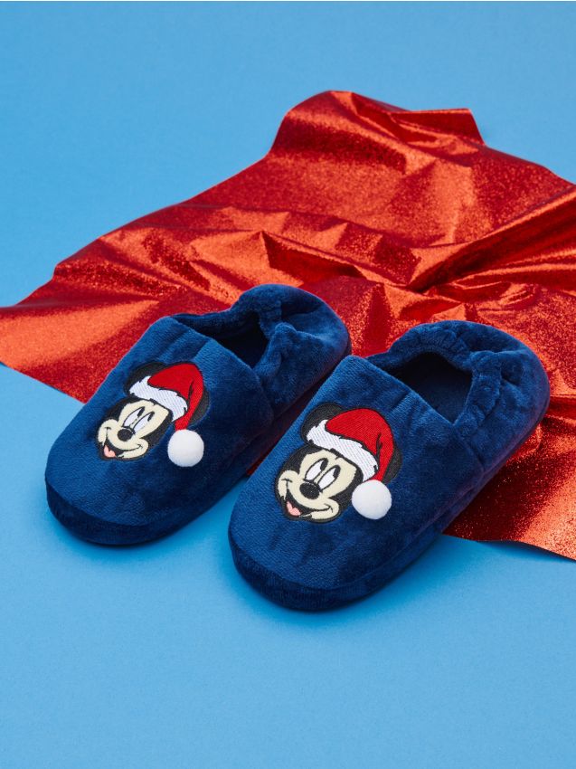 Mickey Mouse slippers Color navy - SINSAY - 863BJ-59X