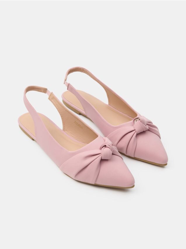 Pantofi cu călcâi descoperit Culoare roz-pastel - SINSAY - 869DG-03X