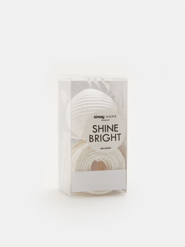 Lampki LED Kolor biały - SINSAY - 8875A-00X