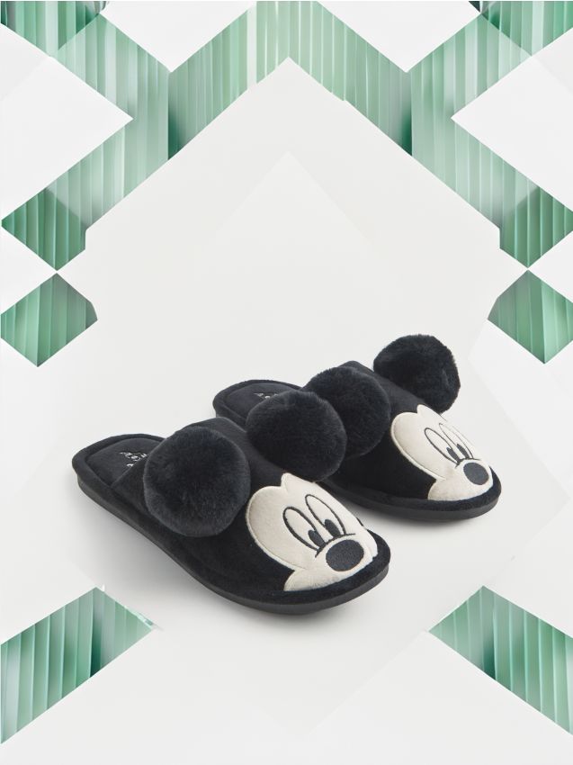 Papuci de casă Mickey Mouse Culoare negru - SINSAY - 8991A-99X