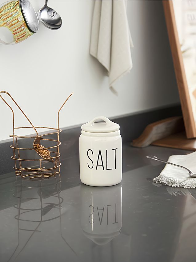 Úložný box na sůl Barva bílá - SINSAY - 910GM-00X